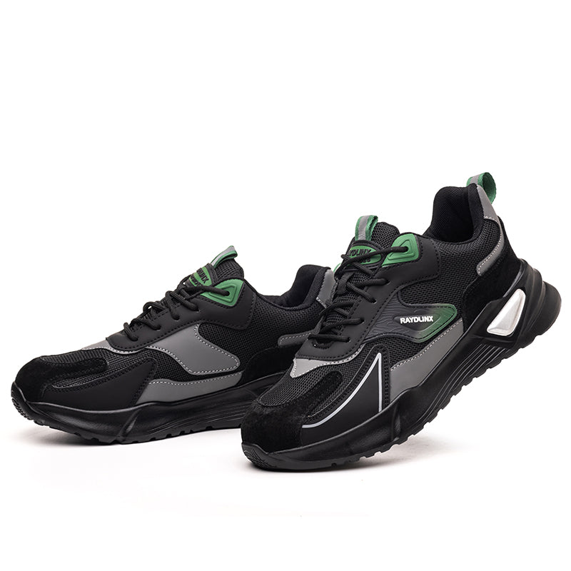 F713 Steel Toe Safety Work Shoes Anti-skid Wear-resistant – Raydlinxshop